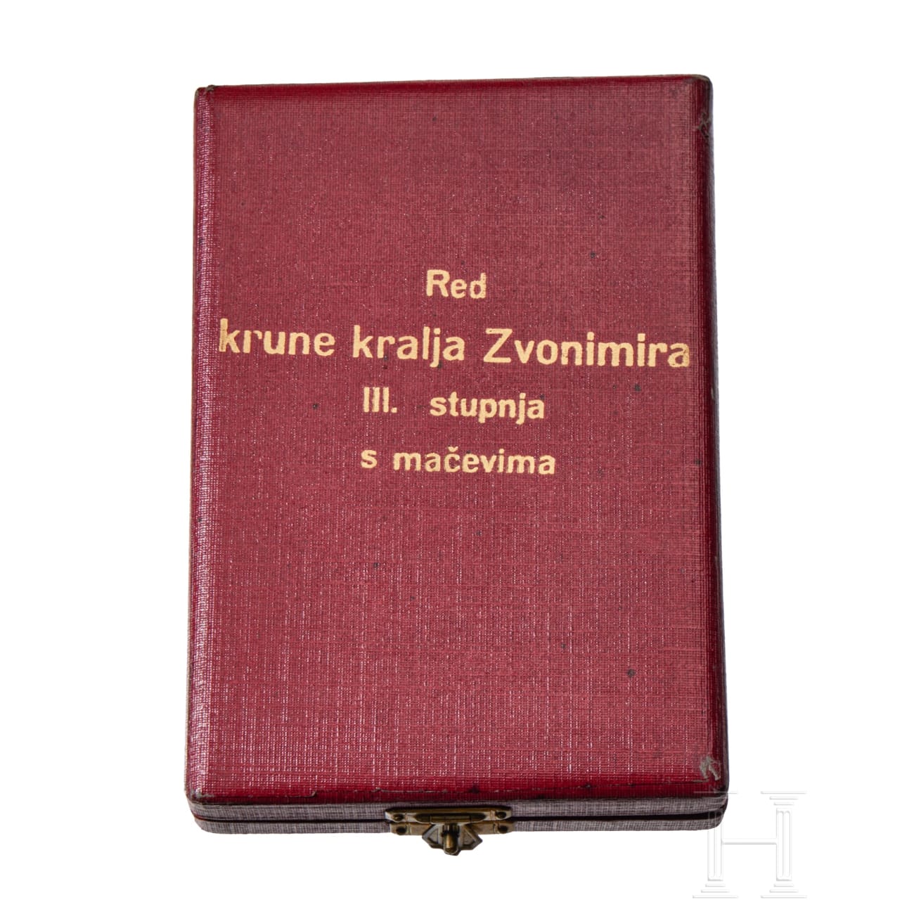 A Croatian Order of King Zvonimir 3rd Class with Swords - Auktionen ...