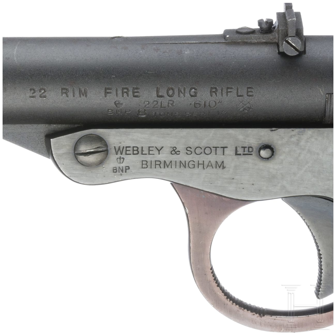 Webley & Scott Single Shot Target Pistol Mod. 1956 - auctions & price ...