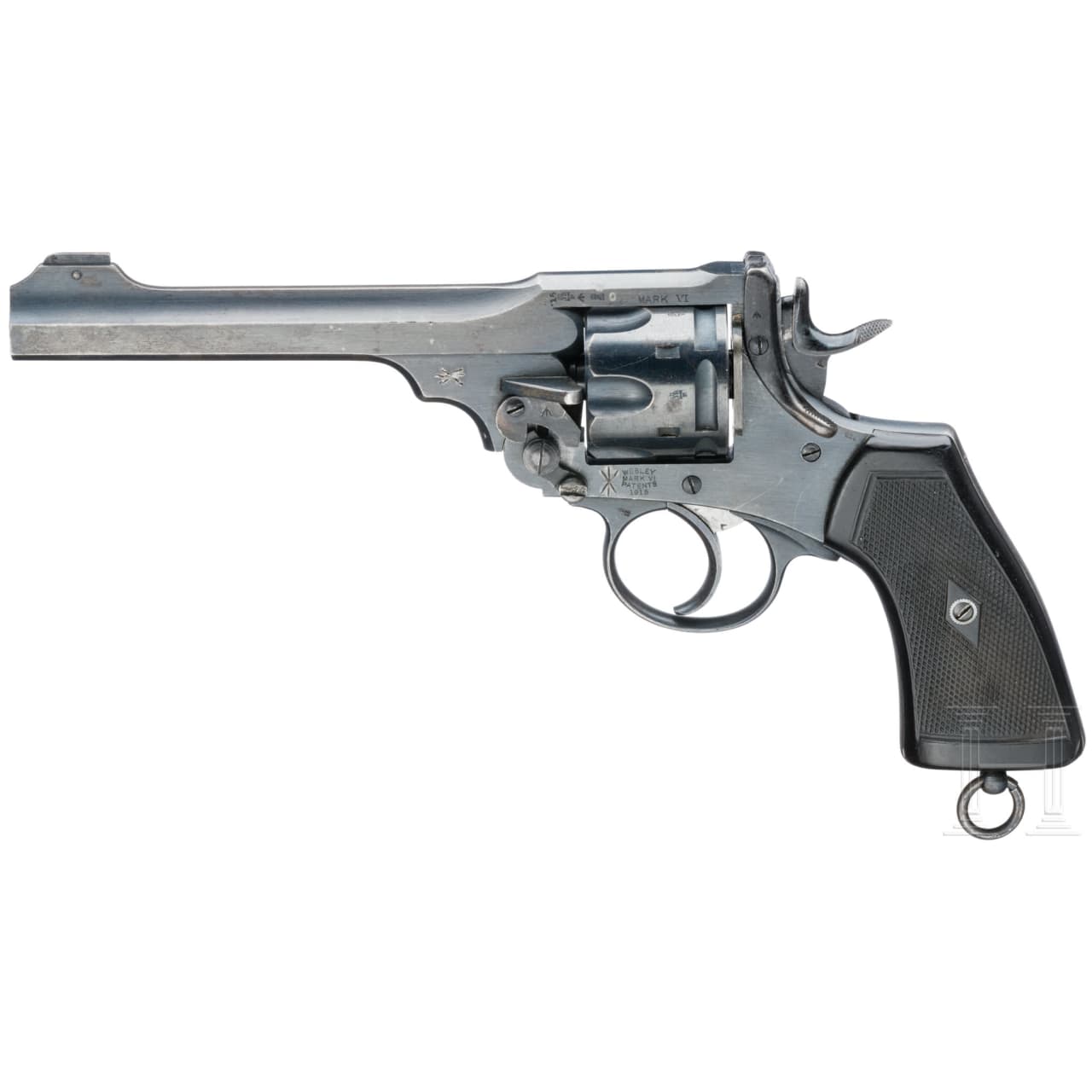 Webley Mark VI Service Revolver with Shoulder Stock Attachment ...