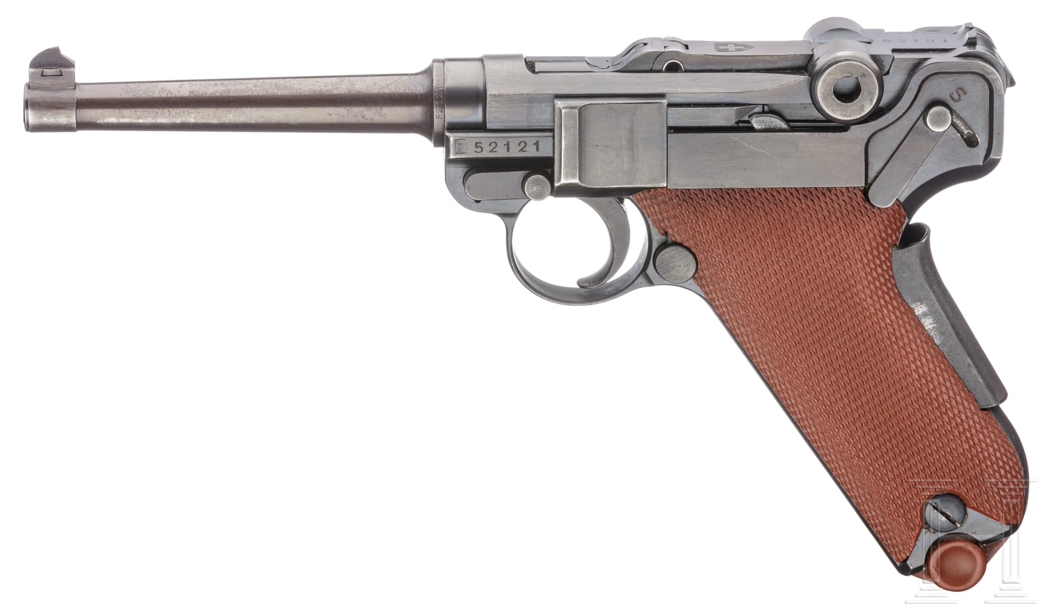 Waffenfabrik Bern, Pistole 06/29 (Canevasit) | Barnebys