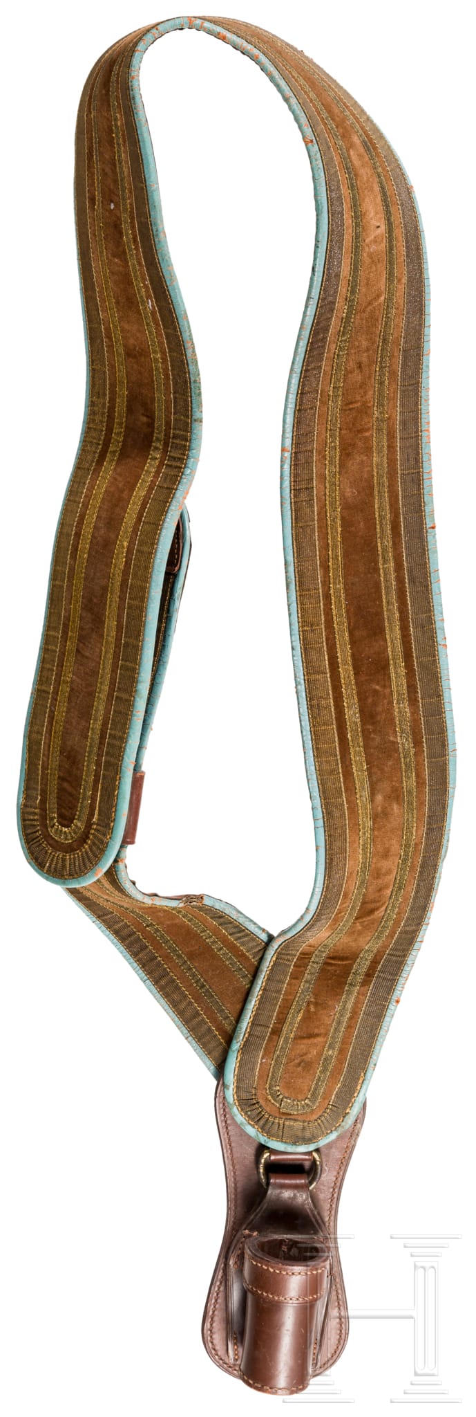A bandolier for flag bearers in NSDAP local groups, with RZM stamping ...