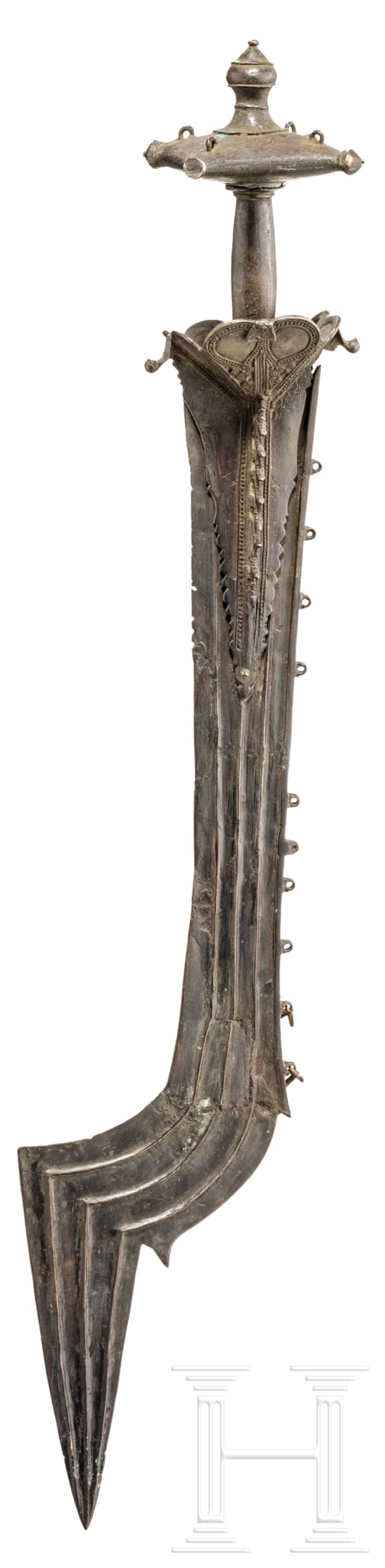 A South Indian bronze temple sword, Kerala, 17th century | Barnebys