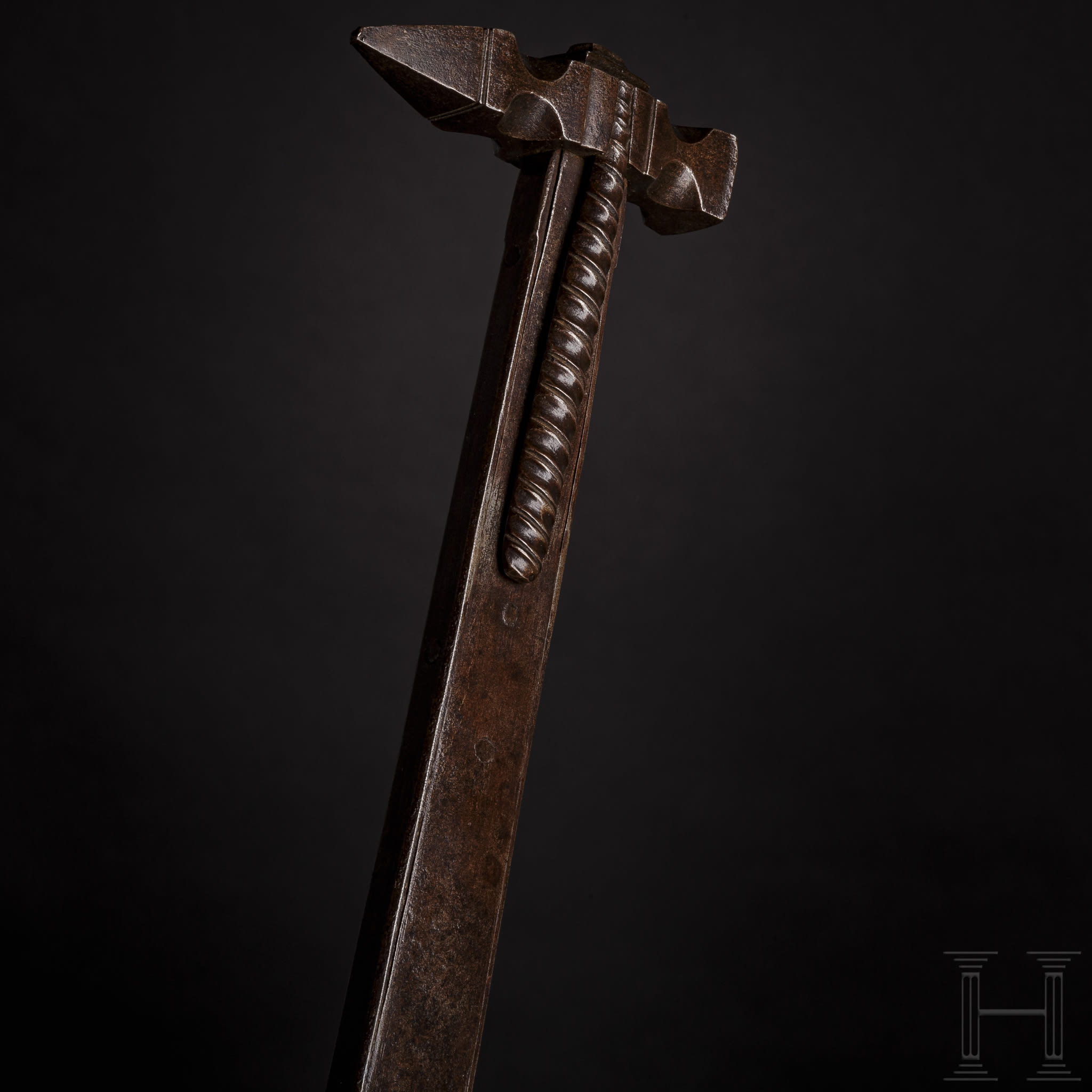 A German late-Gothic horseman's hammer, circa 1500 | Barnebys