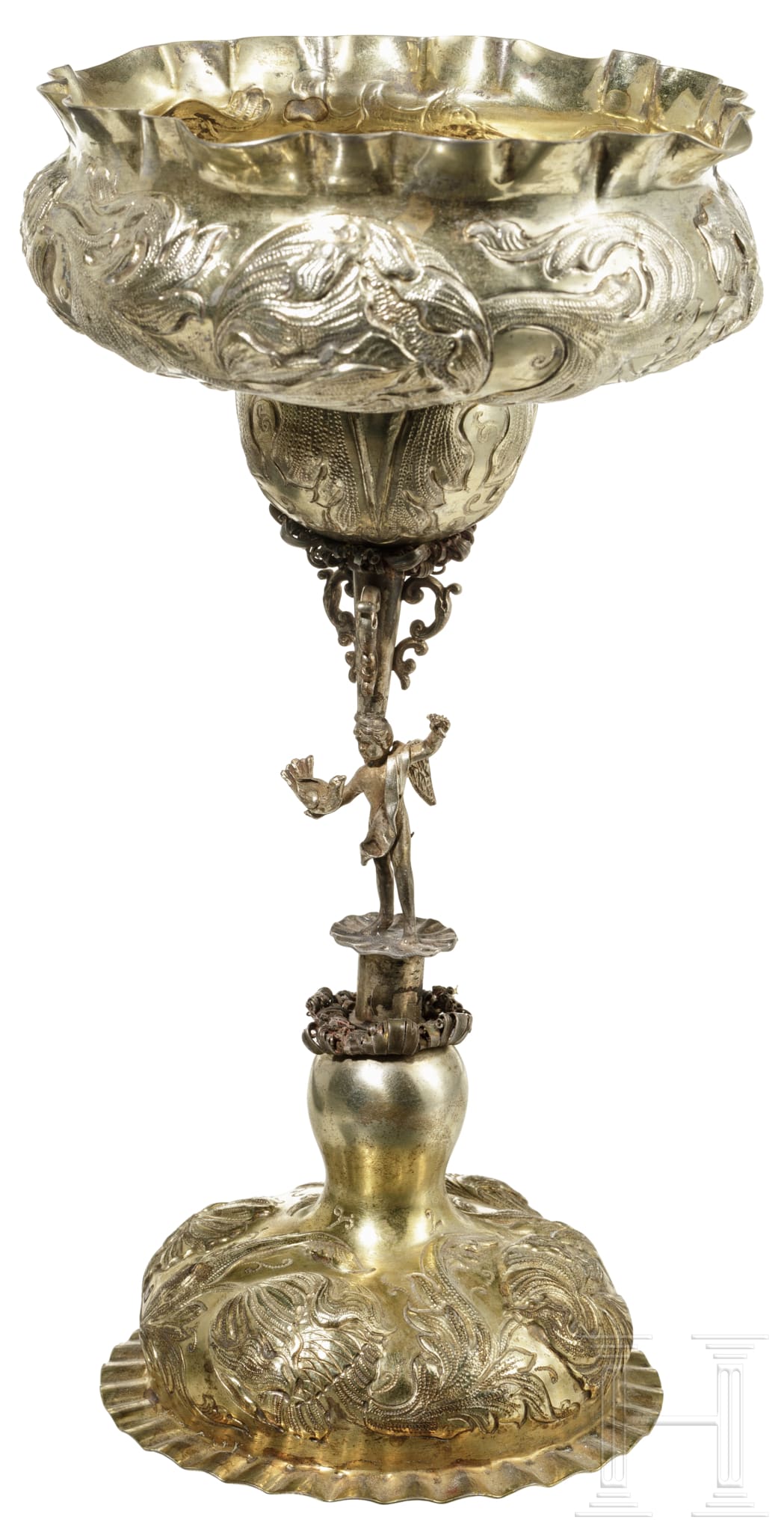 A German gilt silver drinking cup, 19th century or earlier | Barnebys