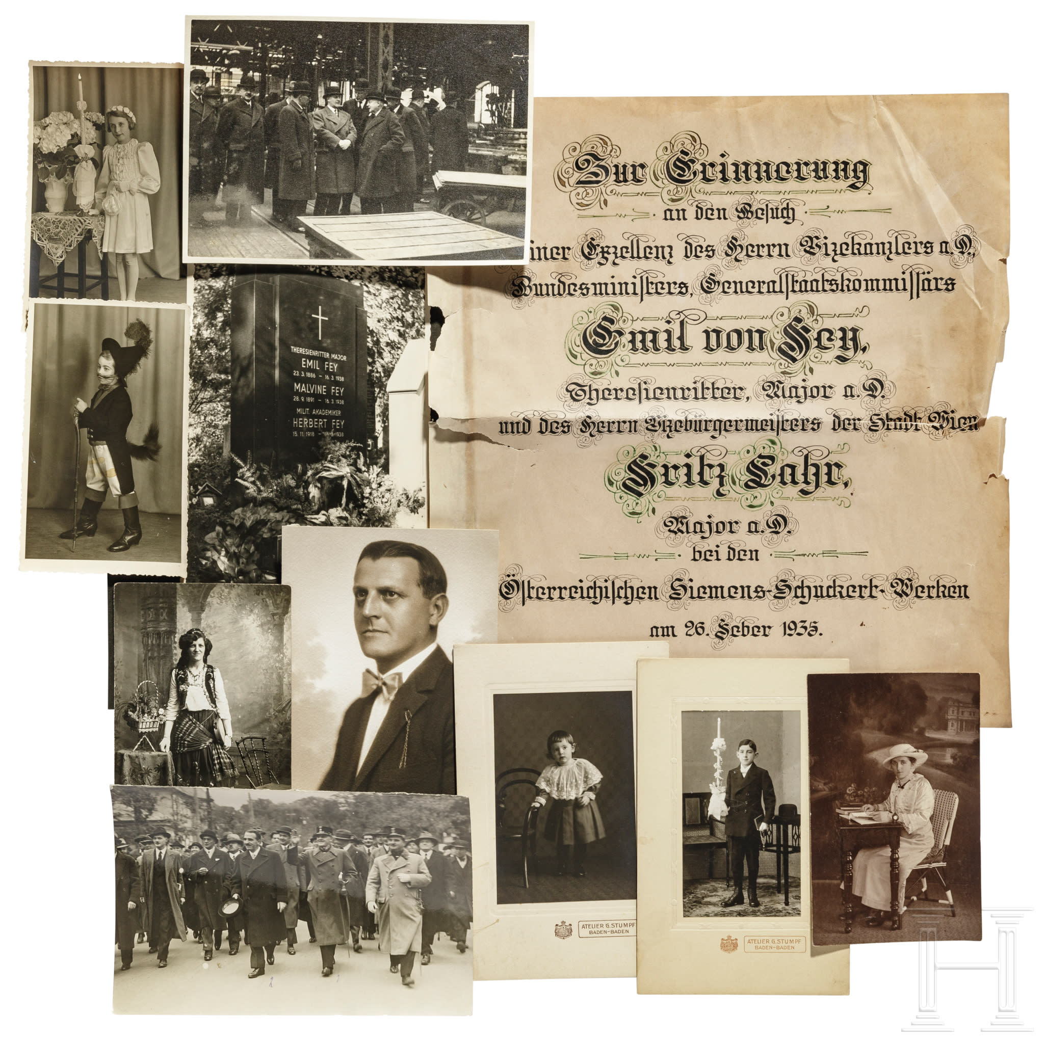 Major Emil Fey - circa 120 photos, private and from his family ...