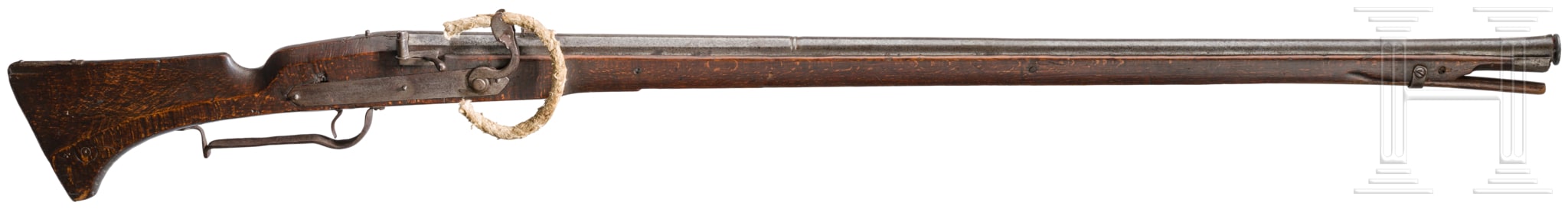 A matchlock musket from the Munich armoury, circa 1620 | Barnebys