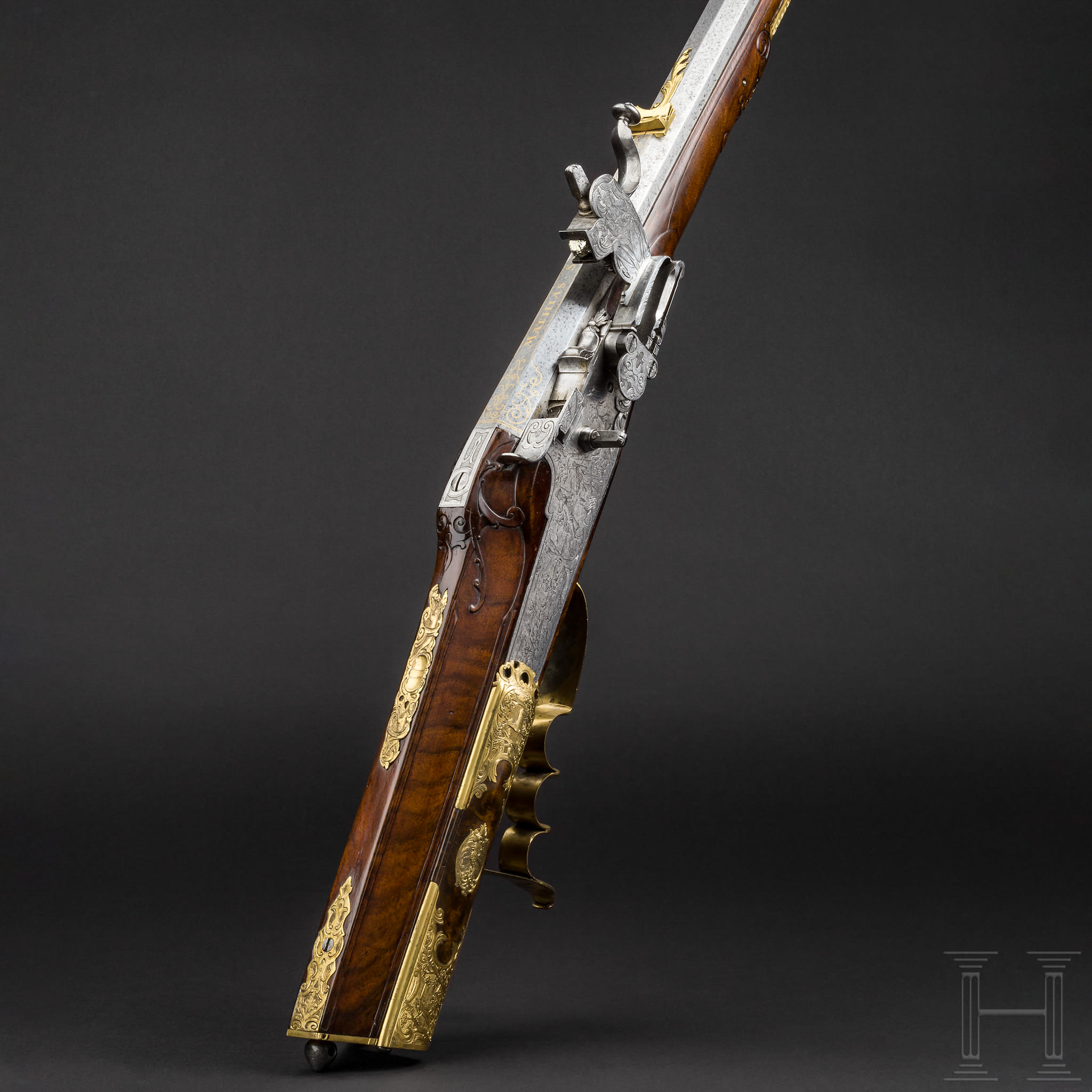 A deluxe wheellock rifle from the armoury of the Princes of Esterházy ...