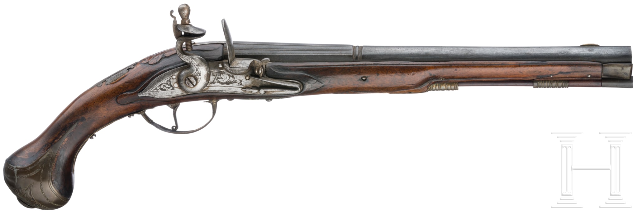 A German flintlock pistol, circa 1760 | Barnebys