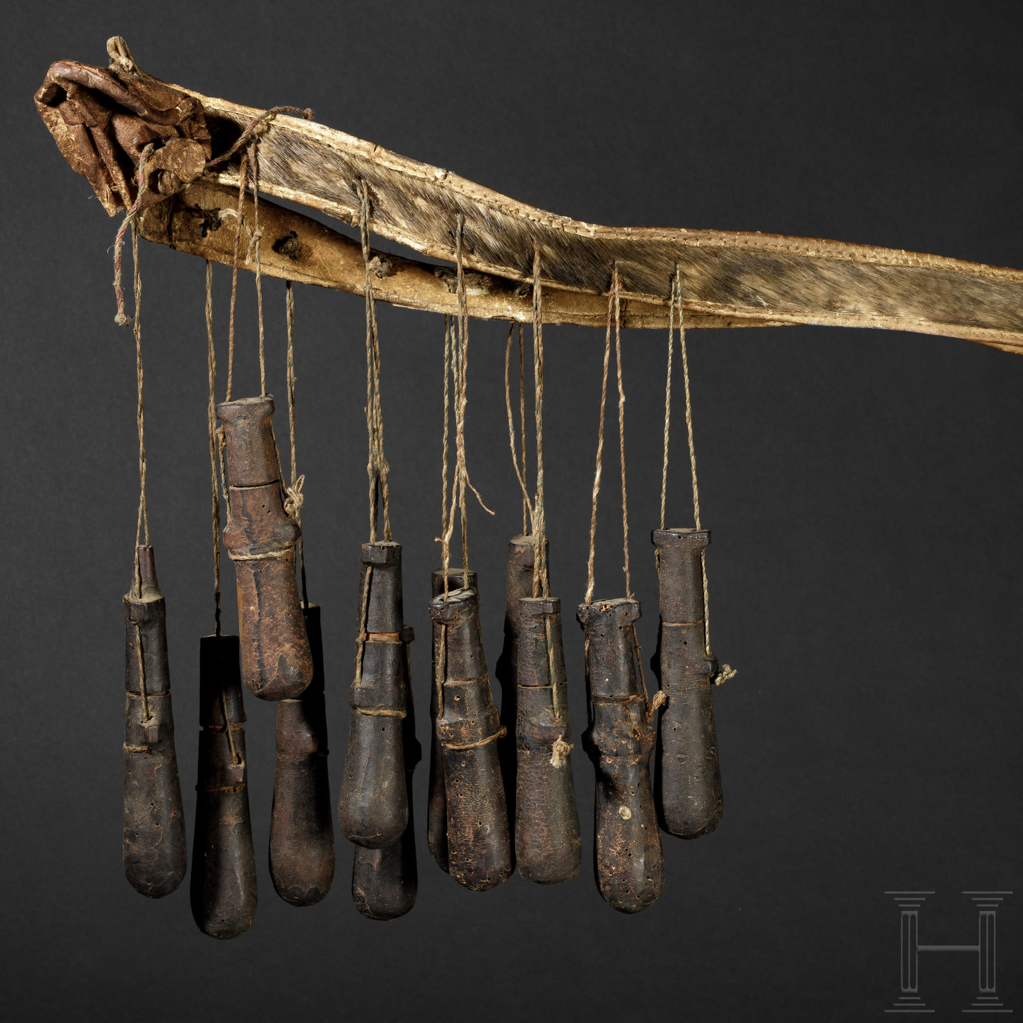 A German musketeer's bandolier, 17th century | Barnebys
