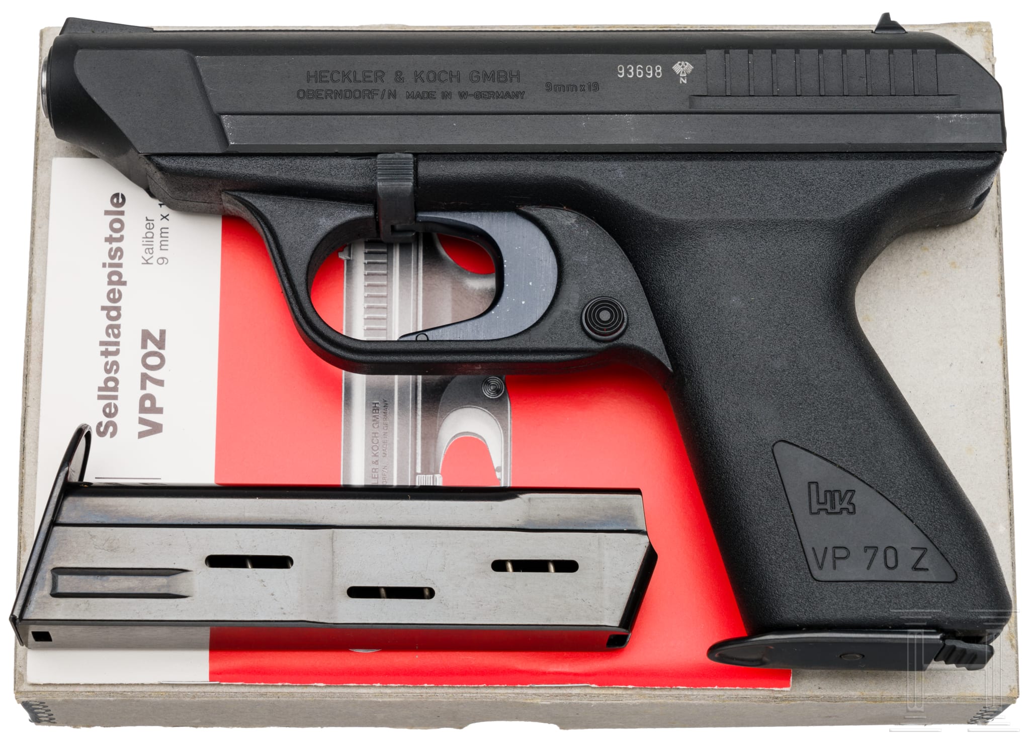 Heckler & Koch Mod. VP 70 Z, im Karton | Barnebys