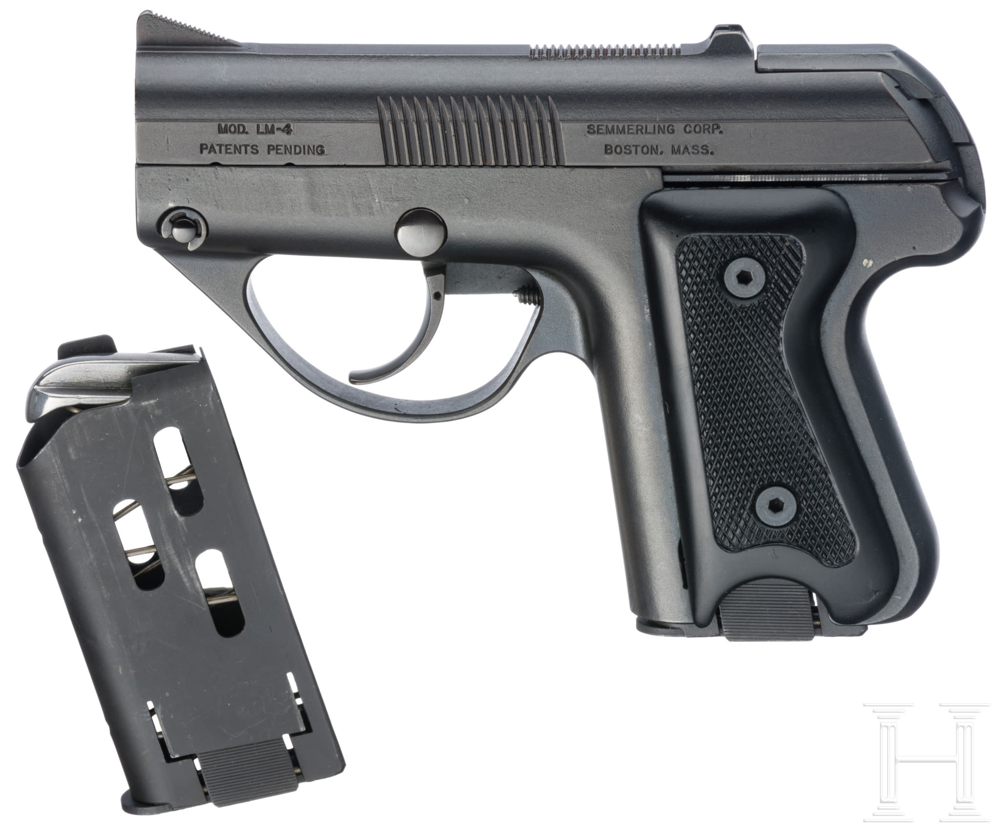 A Semmerling Mod. LM-4 in .45 ACP | Barnebys