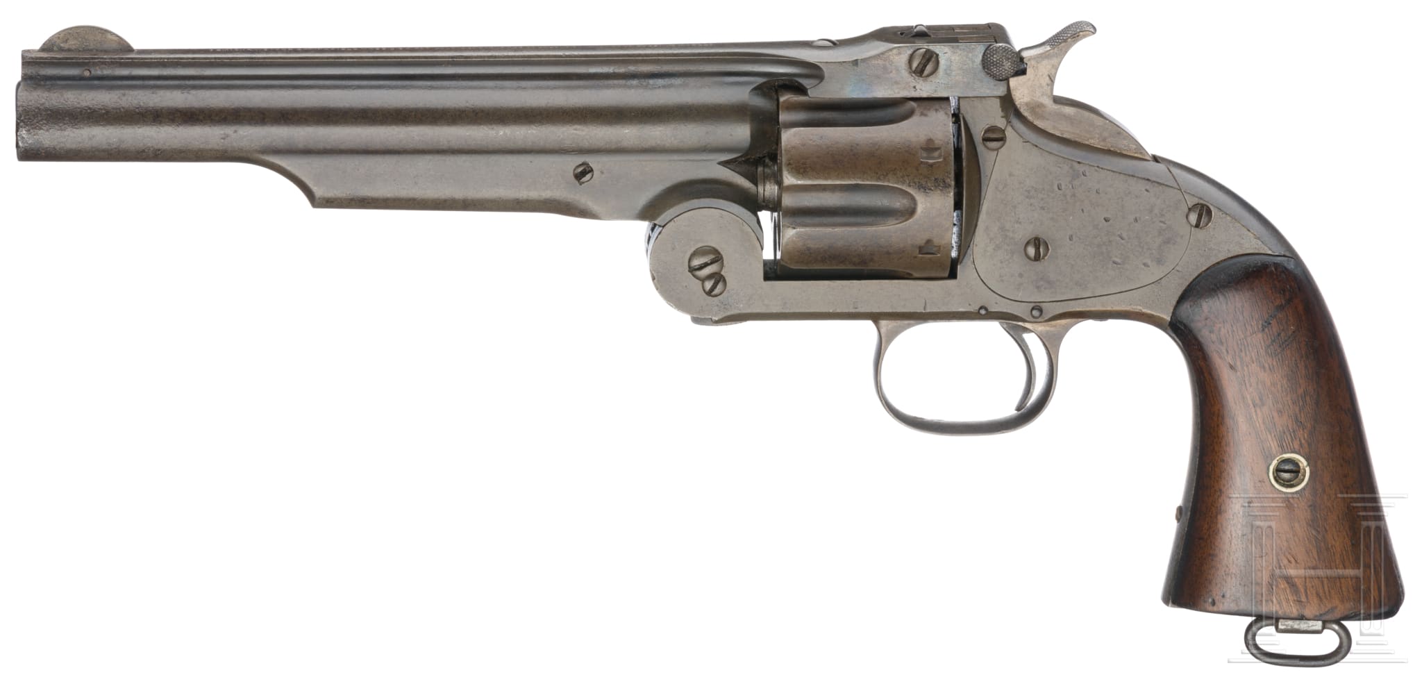 Smith & Wesson Model 3 Russian 1st Model Single Action Revolver, circa ...