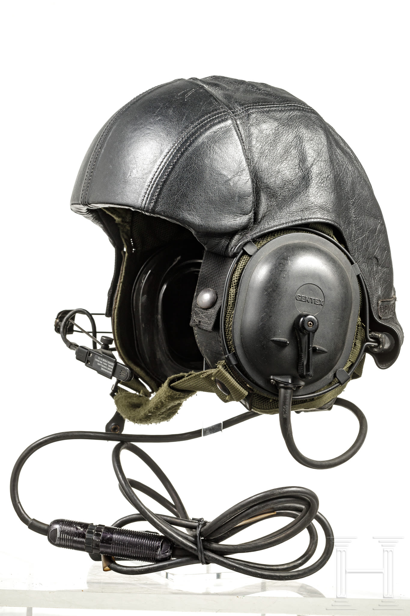A US-American helmet DH-132 for crews of armoured vehicles, dated 1994 ...