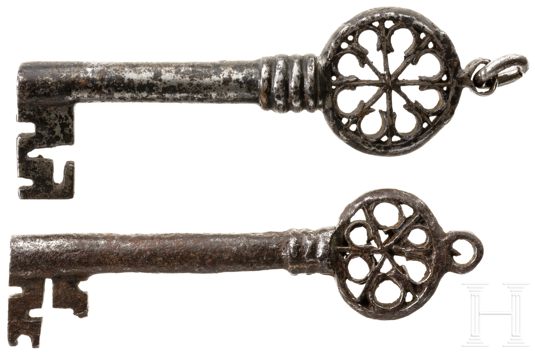 Two North Italian keys of Venetian type, 16th century | Barnebys